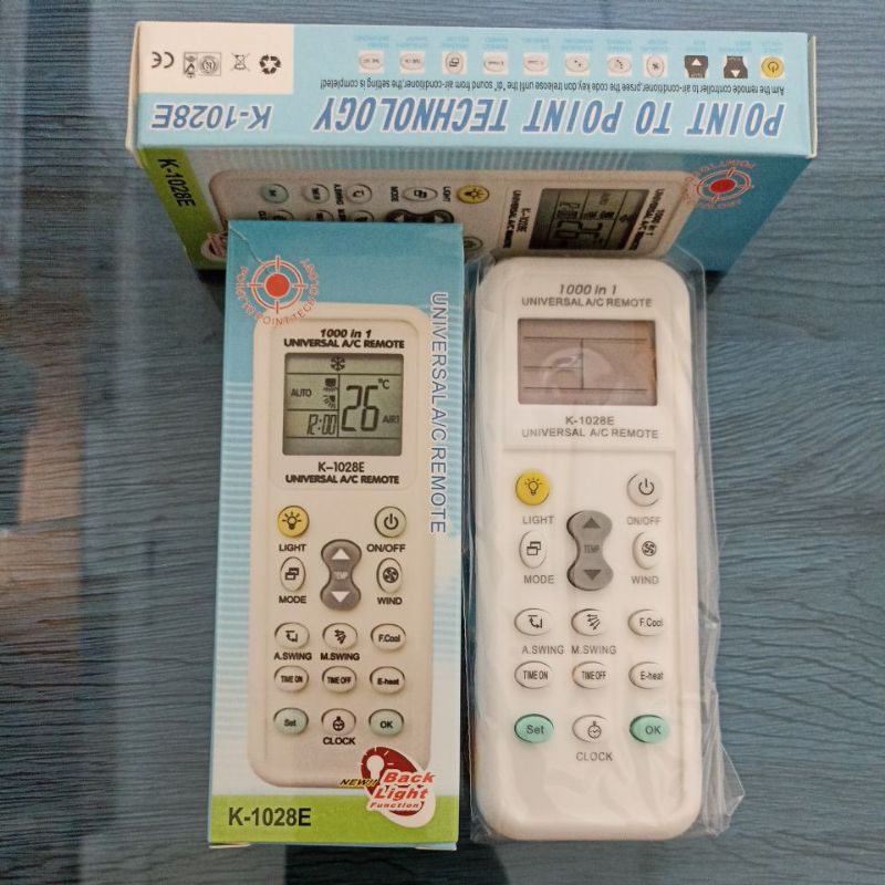 Jual Remote AC Multi/universal, semua merk AC | Shopee Indonesia