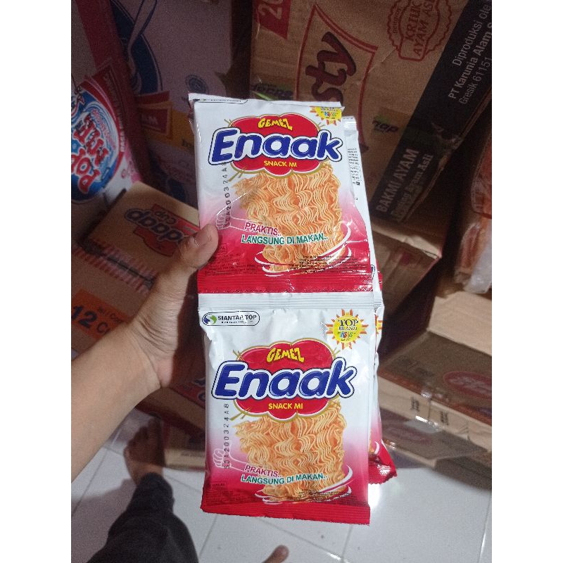 Jual Snack Mie Enak Kemasan Renteng 1 renteng isi 10 sachet | Shopee ...