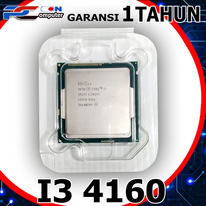 Jual Prosesor Intel LGA 1150 Core i3-4160 3.60GHz GARANSI 1 TAHUN ...