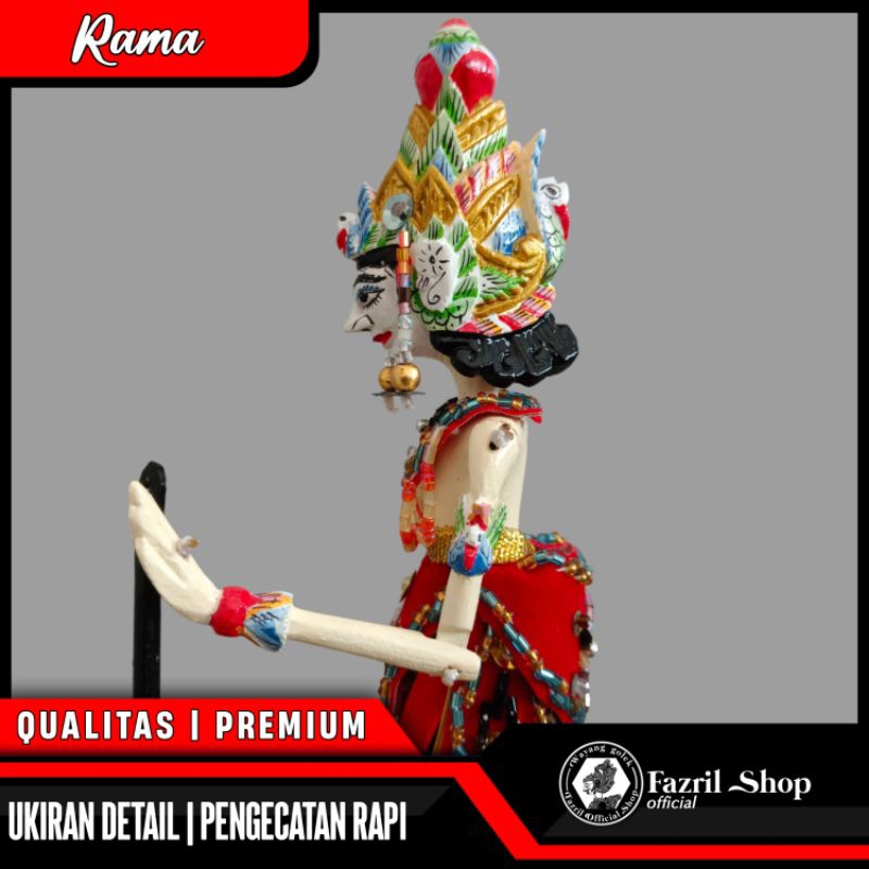 Jual Wayang Golek Rama mini 22 cm qualitas premium bisa di gerakan ...
