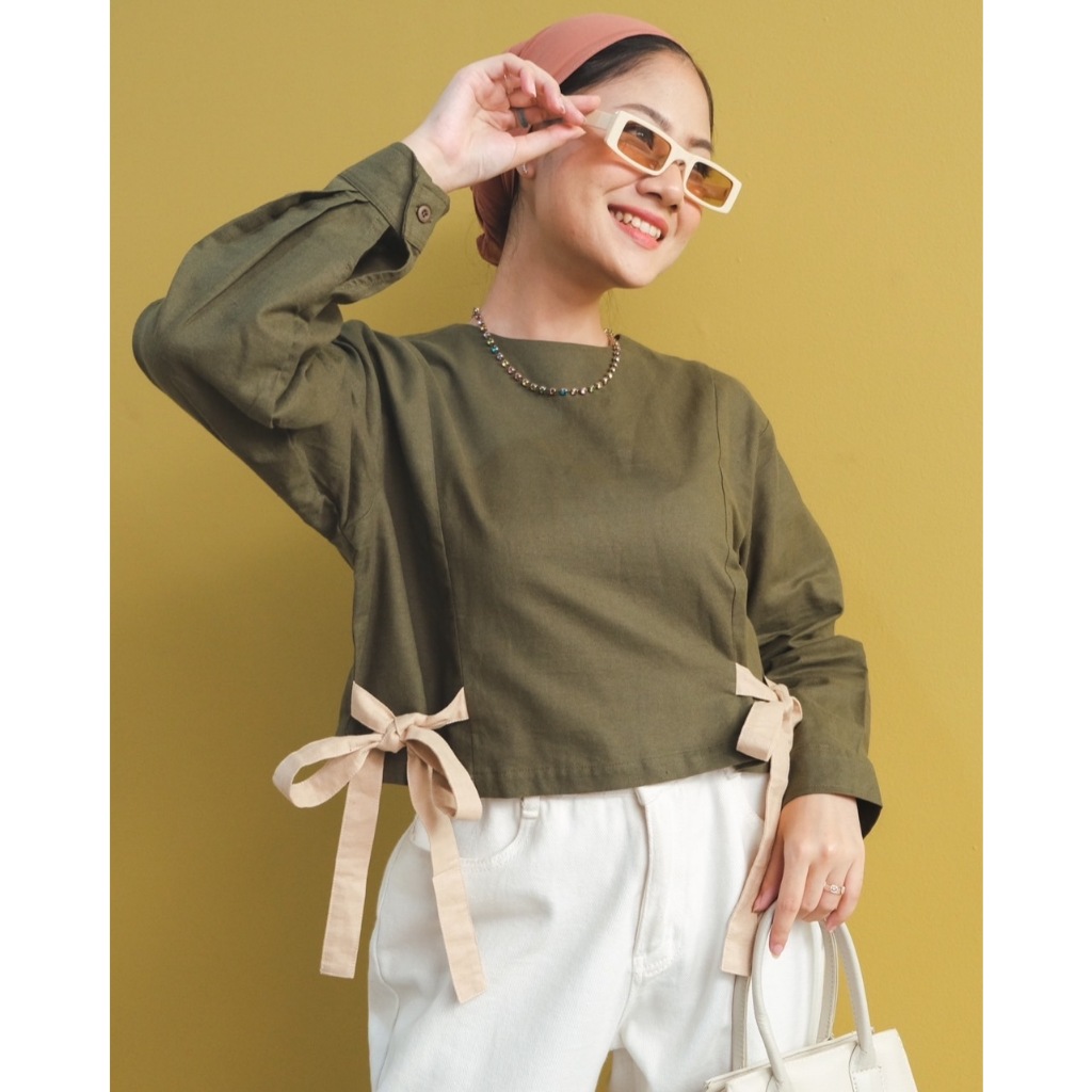 Jual Myrubylicious NOLETA BLOUSE | ATASAN WANITA | Shopee Indonesia