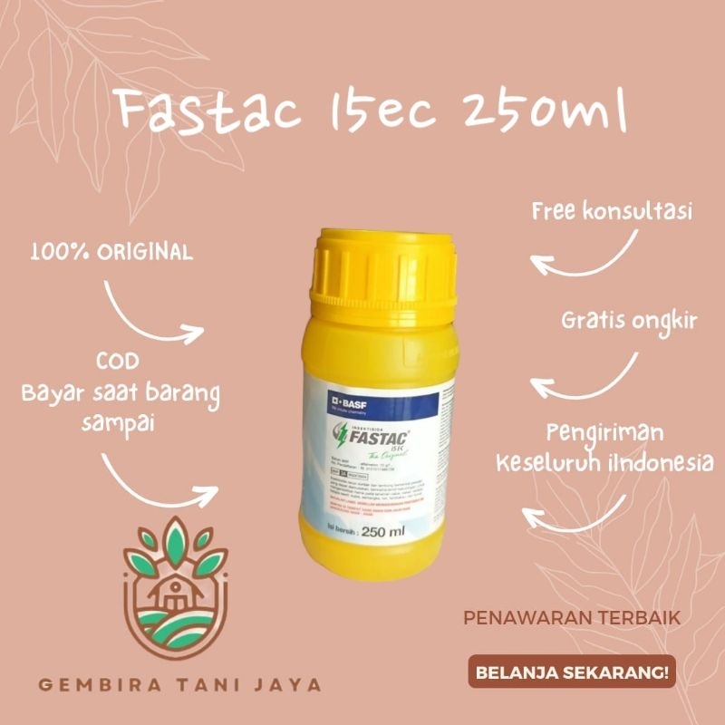 Jual INSEKTISIDA FASTAC 15EC KEMASAN 25Oml | Shopee Indonesia