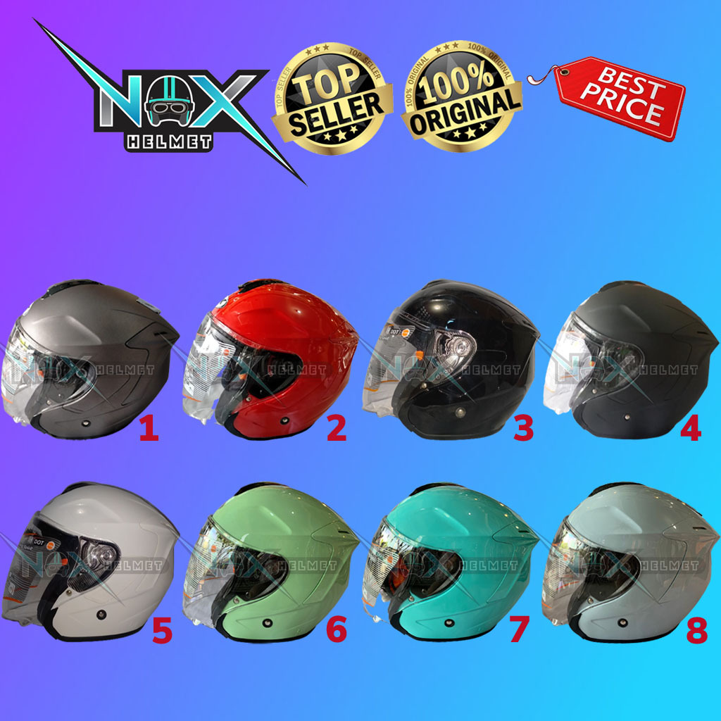 Jual Helm INK DYNAMIC Solid/Polos ORIGINAL Halfface (Ongkir 2kg ...