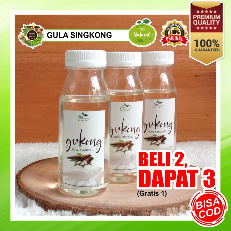 Jual GULA SINGKONG / GULA CAIR SEHAT dari TEPUNG SINGKONG , GULAKONG ...
