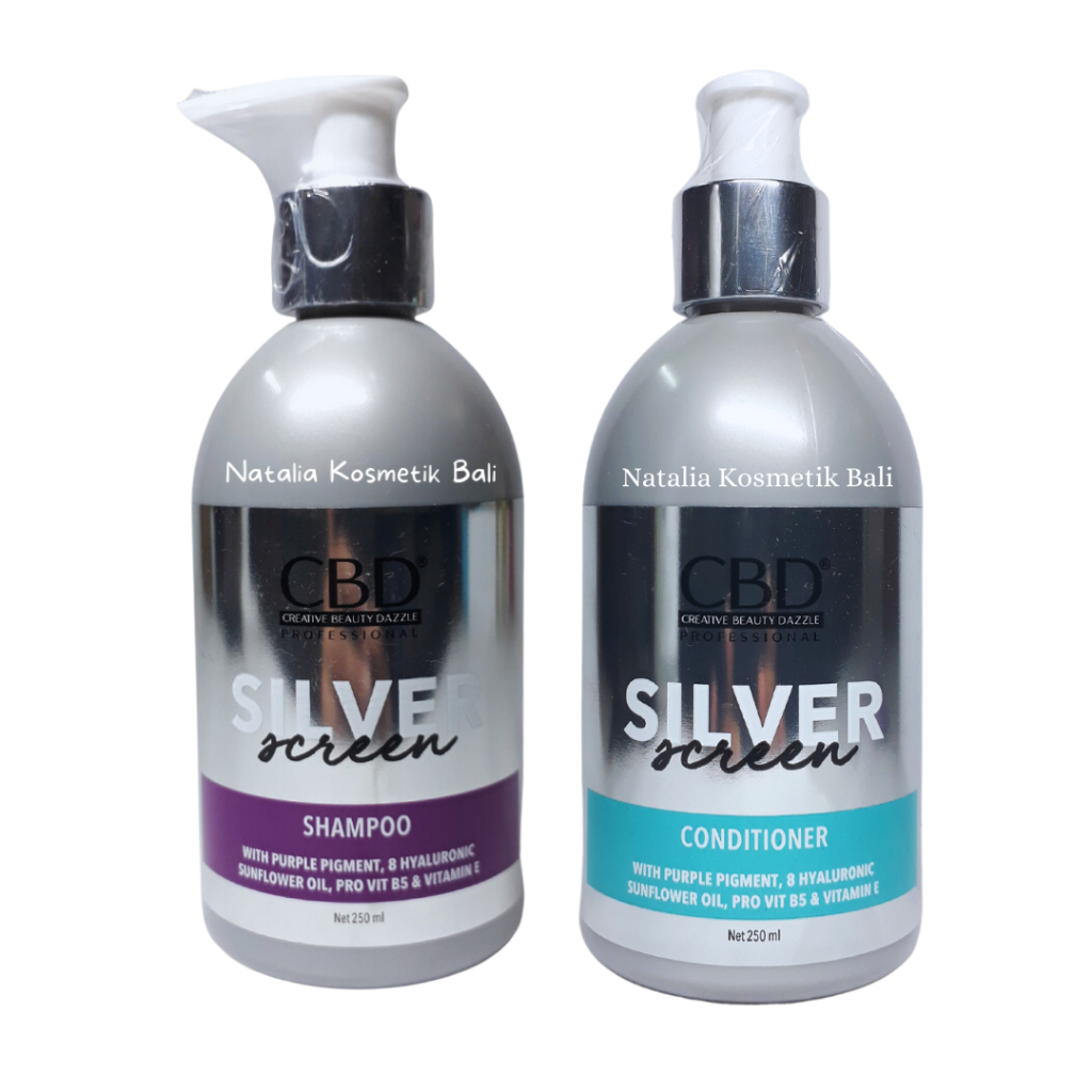 Jual CBD Silver Screen Shampoo / Conditioner 250 ml | Shopee Indonesia
