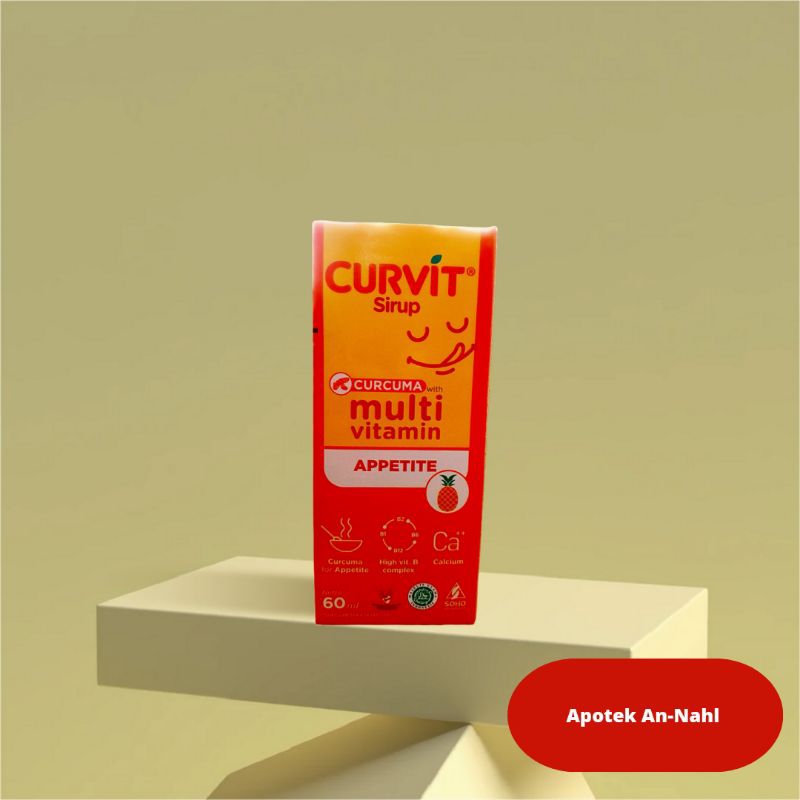 Jual Curvit syrup 60ml | Shopee Indonesia