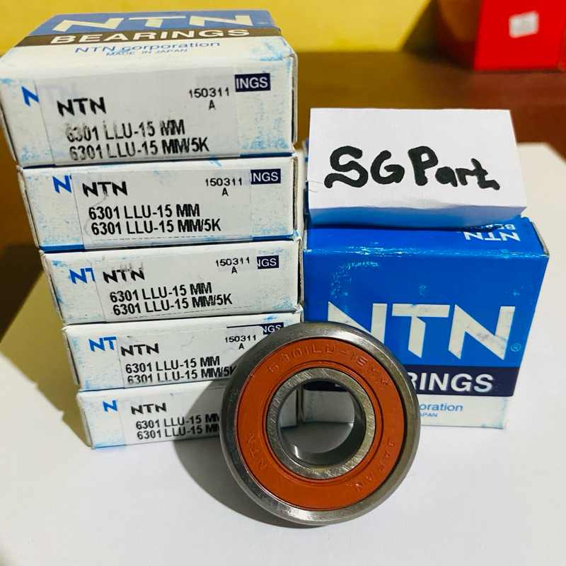 Jual Bearing NTN 6301 - 15mm Laher 6301LLu 15 mm 2RS (Bore) | Shopee Indonesia