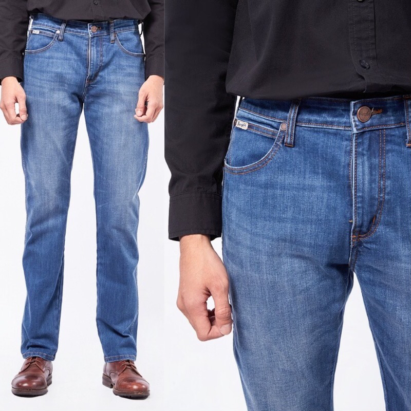 Jual CELANA JEANS WRGR GREENSBORO B04A22 | Shopee Indonesia