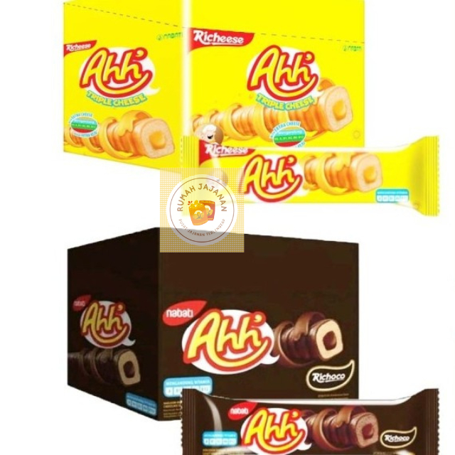 Jual Nabati AHH Richeese Richoco Box Chocolate / Cheese | Shopee Indonesia
