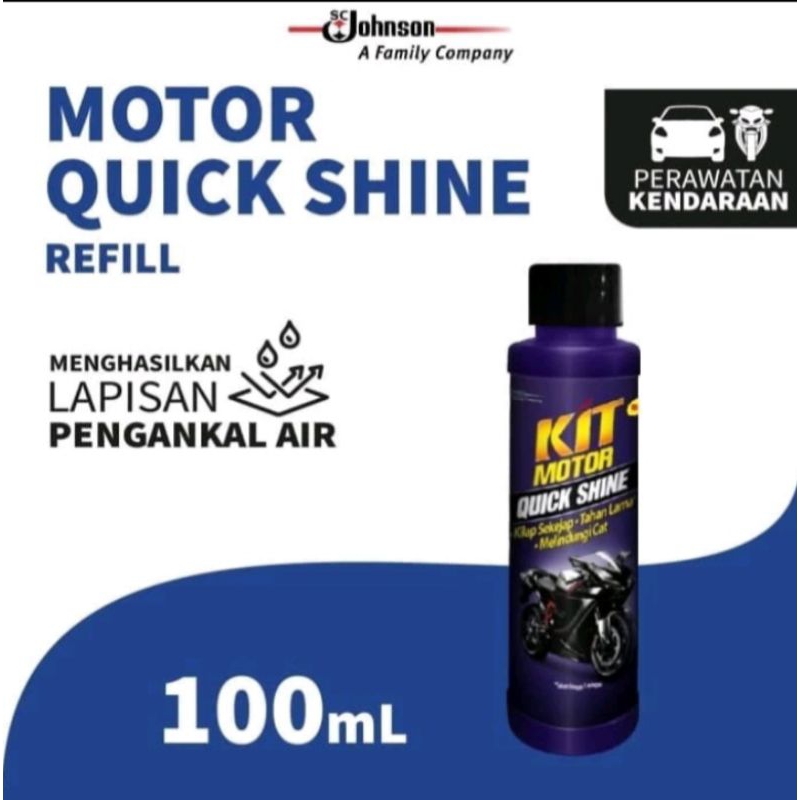 Jual Kit Motor Quick Shine Refill 100ml | Shopee Indonesia