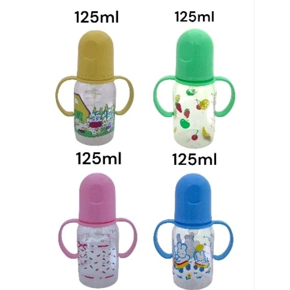 Jual Botol Susu 125ml Dot Bayi Anak DUA GAGANG DOUBLE HANDLE 125 ML ...