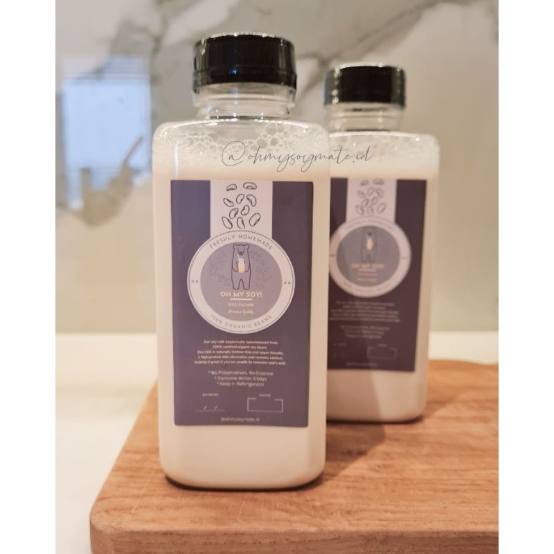 Jual [450ml] OH MY SOY ! Soymilk Susu kacang SUSU KEDELAI premium ...