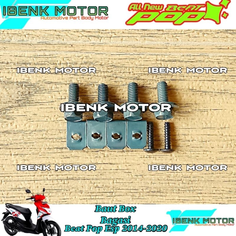 Jual Baut Baud Box Jok Bagasi Box Luggage Beat Pop Original Tahun 2014 ...