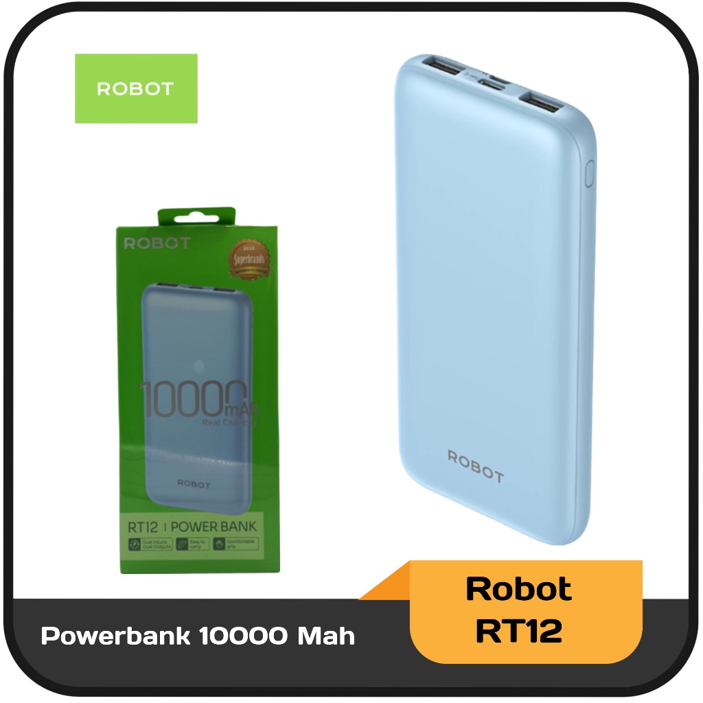 Jual Powerbank 10000mah - 20000Mah Original Robot/Vivan 1 pcs | Shopee ...