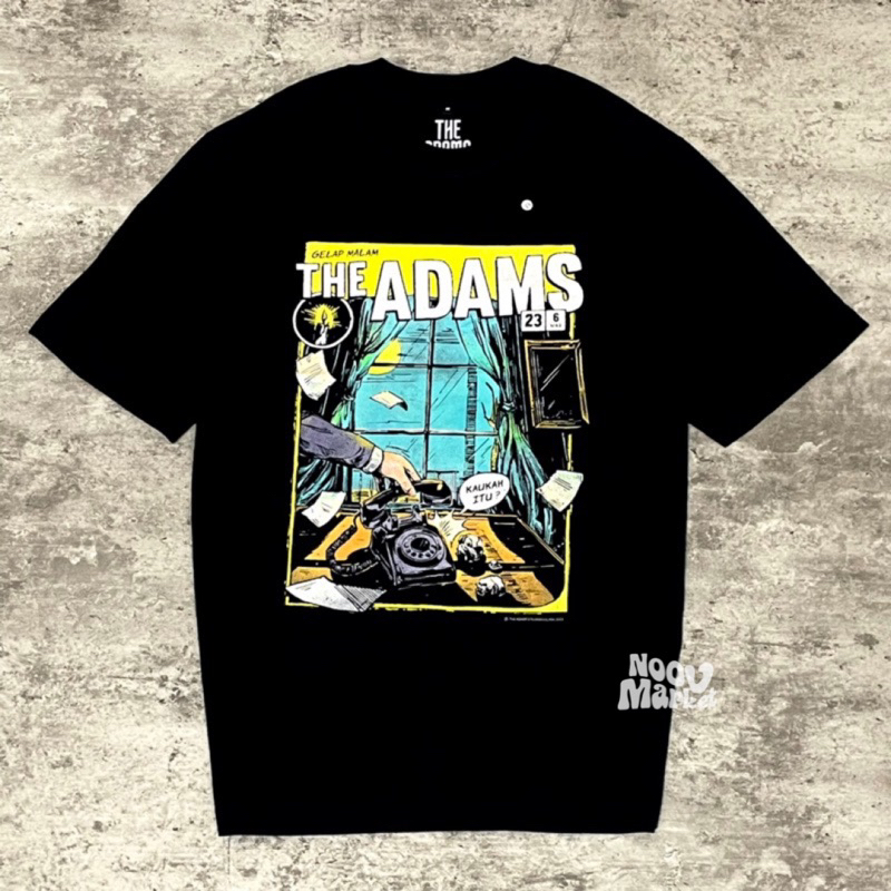 Jual The Adams - Gelap Malam Vol 2 Tshirt - Black | Original ...