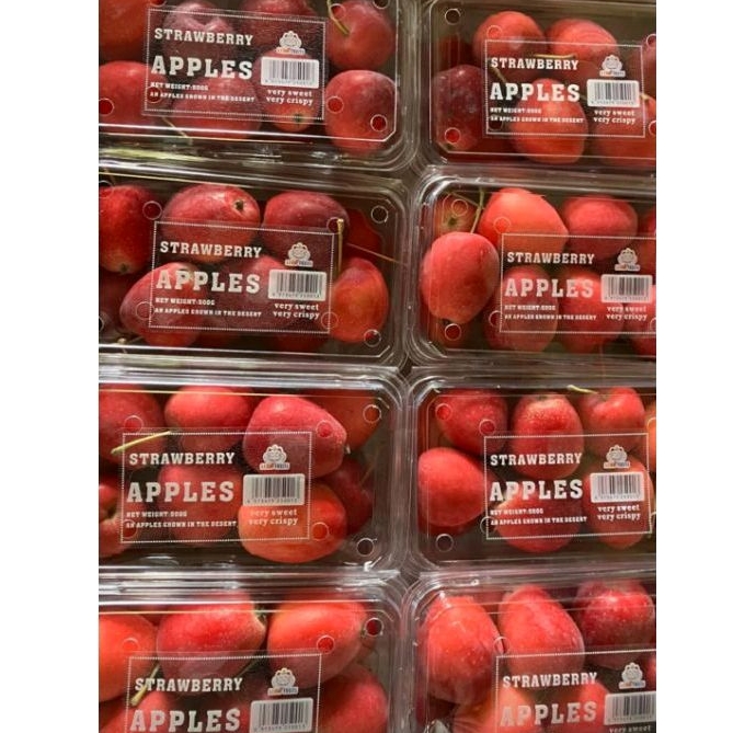 Jual STRAWBERRY APPLES CHERRY APEL MINI | Shopee Indonesia