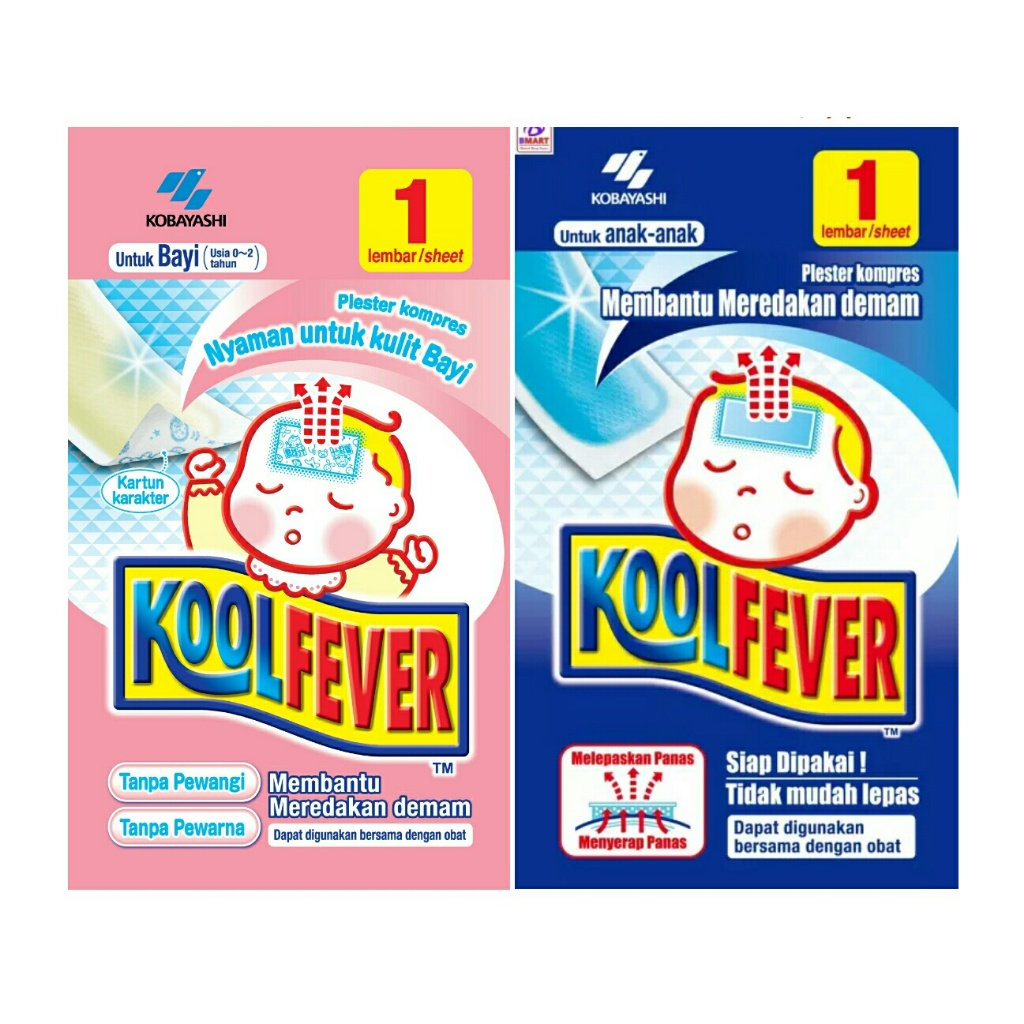 Jual Koolfever Plester Kompres Demam Bayi dan Anak Sachet | Shopee ...