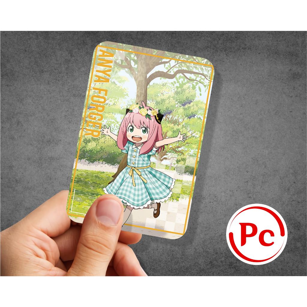Jual Koleksi Photocard Anime Spy X Family A - Anya Loid Yor | Shopee ...