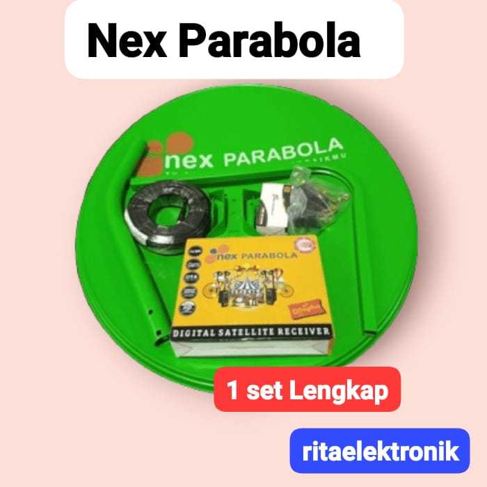 Jual Nex Parabola 1 Set Lengkap Siap Pasang | Shopee Indonesia