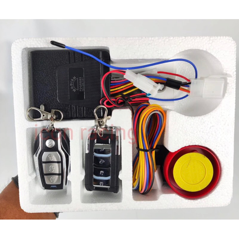 Jual Alarm system motor /Alarm remote motor / Alarm anti maling bunyi ...