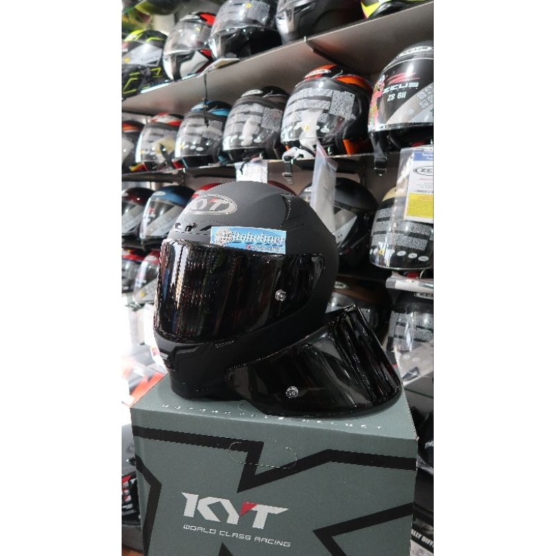 Jual Visor Dark Smoke KYT Striker Original | Shopee Indonesia