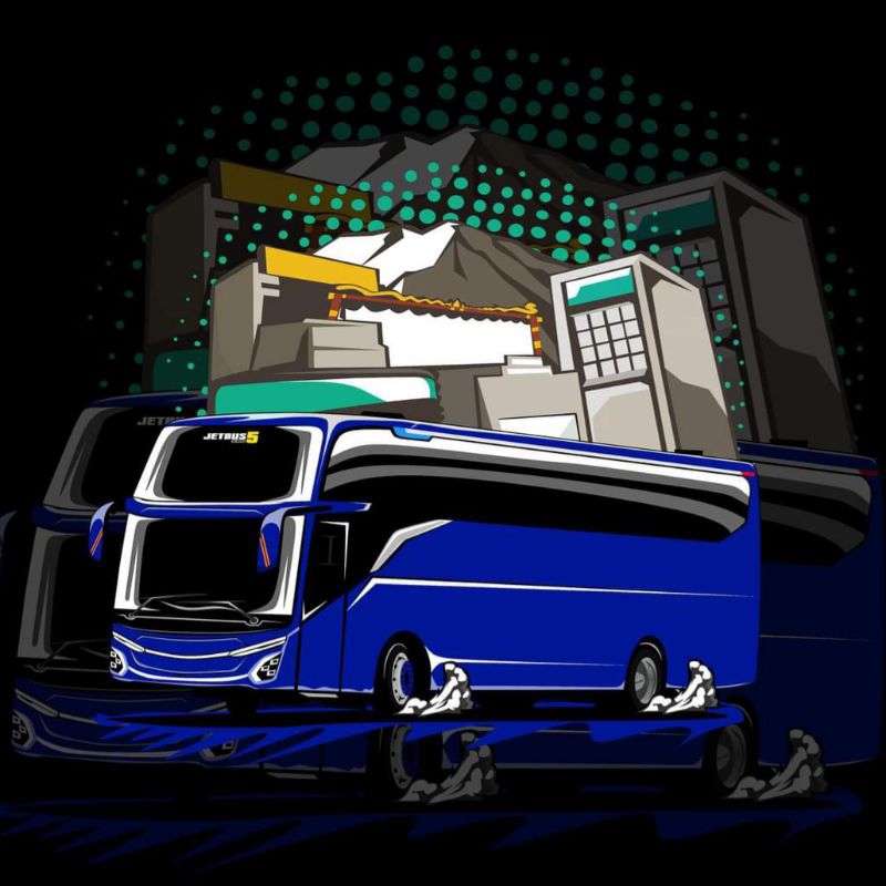 Jual 5 stiker bus jb 5 jetbus 5 , grosir sticker | Shopee Indonesia