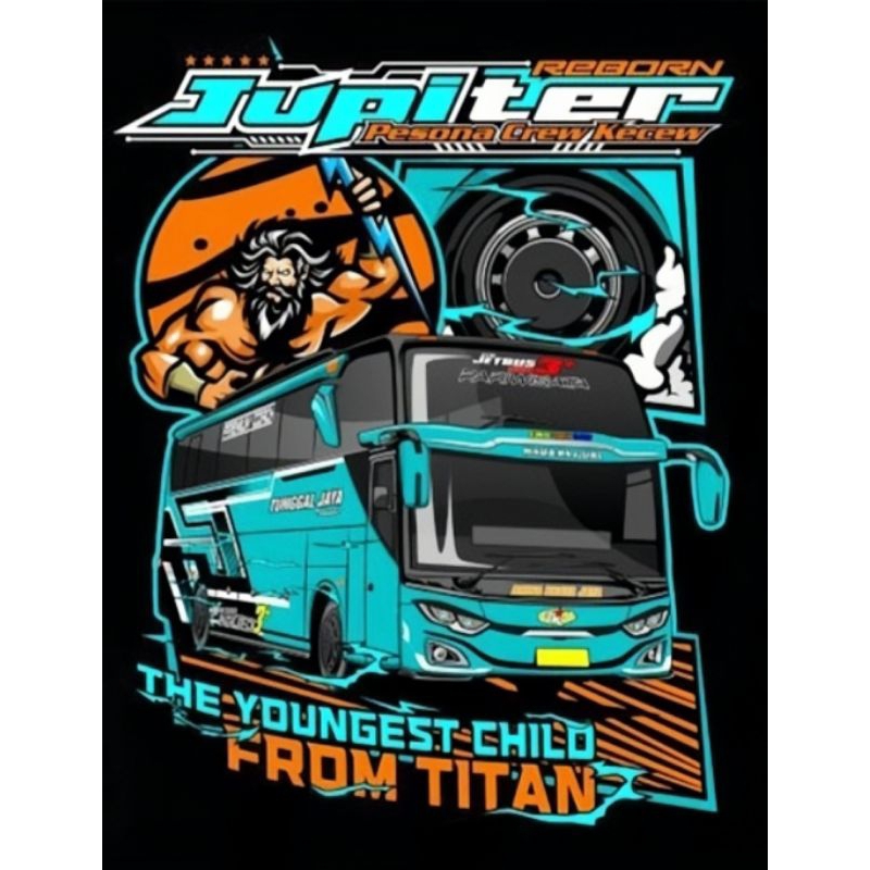 Jual 5 Stiker Bus Tunggal Jaya Jupiter Grosir Sticker Shopee Indonesia