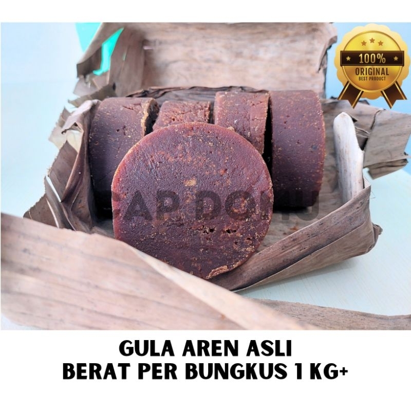 Jual Gula aren asli, 100% aren murni sumatera selatan, 1kg + | Shopee ...