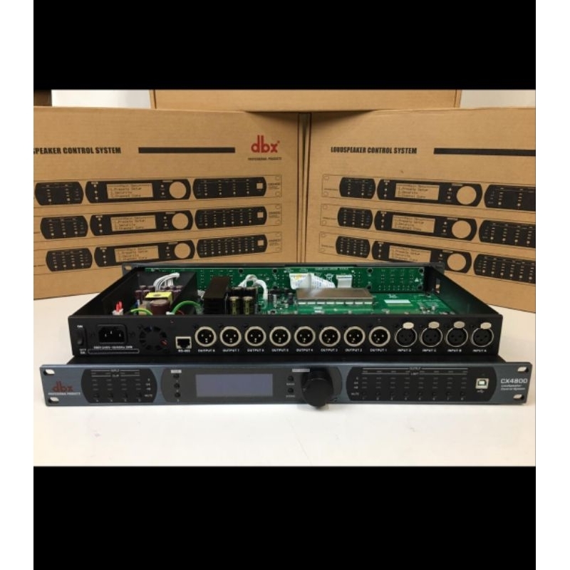 Jual SPEAKER MANAGEMENT DLMS DBX CX4800 CX 4800 4IN 8OUT NEW | Shopee Indonesia