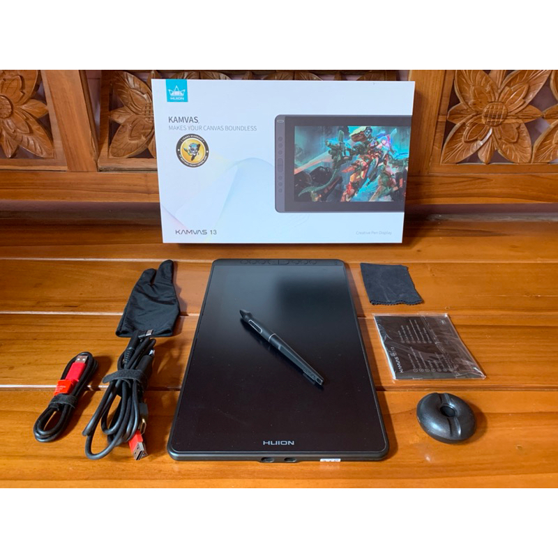 Jual Huion Kamvas 13 Pen Display - second | Shopee Indonesia