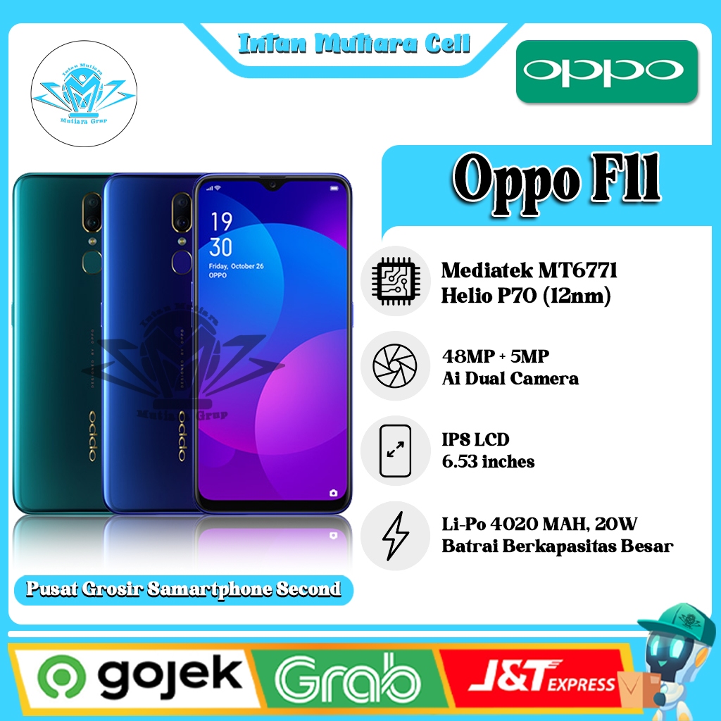 Jual Oppo F11 Ram 4/64GB | Ram 4/128GB | Ram 6/64GB (SECOND) | Shopee ...