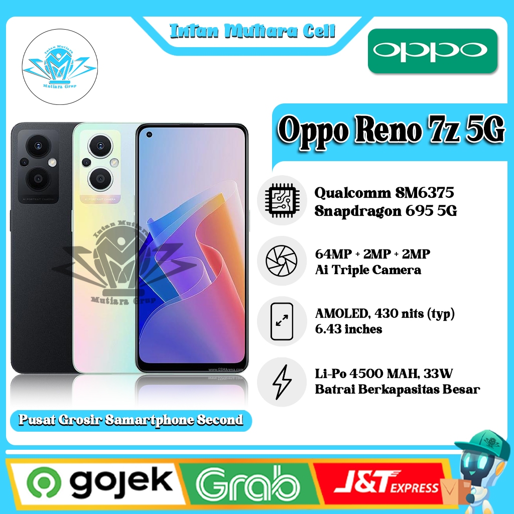 Jual Oppo Reno 7z 5G Ram 8 Rom 128GB (Second) | Shopee Indonesia