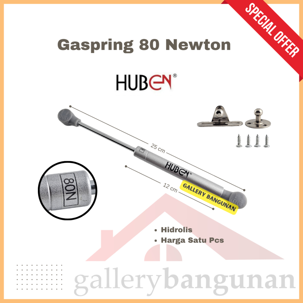Jual Gaspring Hidrolis 80 Newton N Lemari Kabinet Kitchen Set Atas Jok ...