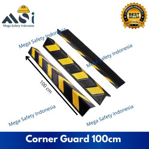 Jual Corner Guard Rubber Karet Pelindung Sudut Dinding Bangunan 100cm ...