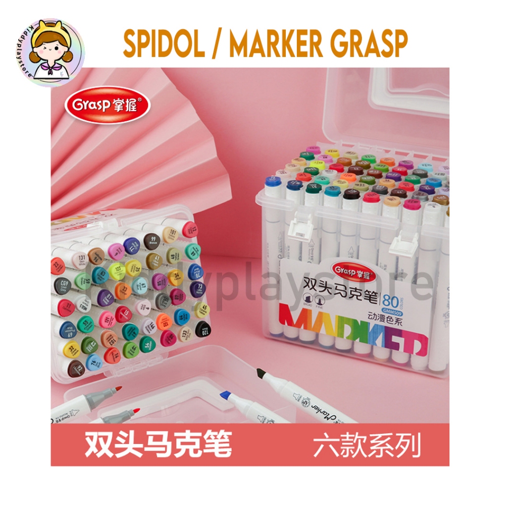 Jual Spidol / Marker Grasp Lengkap Varian 80 96 120 | Shopee Indonesia