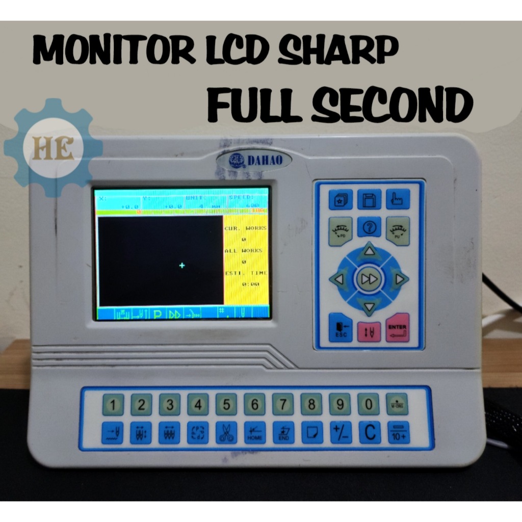 Jual MONITOR SHARP + BOX SECOND MESIN BORDIR KOMPUTER | Shopee Indonesia