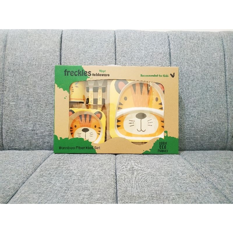 Jual FRECKLES Tableware Feeding Set/ Tempat makan anak set | Shopee Indonesia