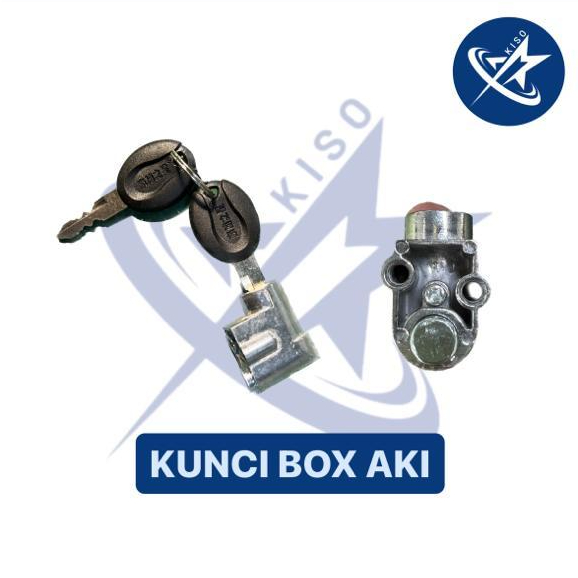 Jual KISO 1 Set Kunci Tutup Box Aki Batrei Sepeda Listrik / Skuter Listrik / Sepeda Listrik ...