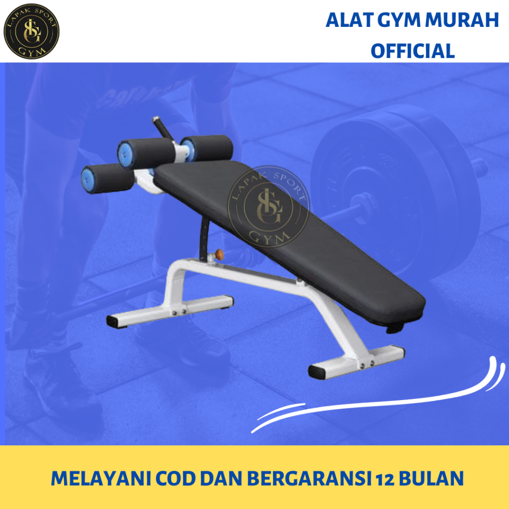 Jual Alat Fitness Sit Up Bench Import F-1040 Commersial Gym | Shopee ...