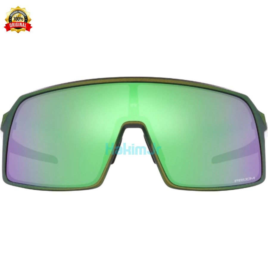 Jual Sunglasses Oakley Sutro Matte Silver Green Colorshift OO9406A-3737 ...