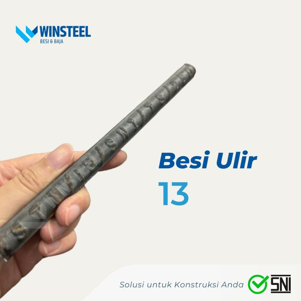 Jual Besi Beton 13 ULIR Full SNI - WINSTEEL | Shopee Indonesia