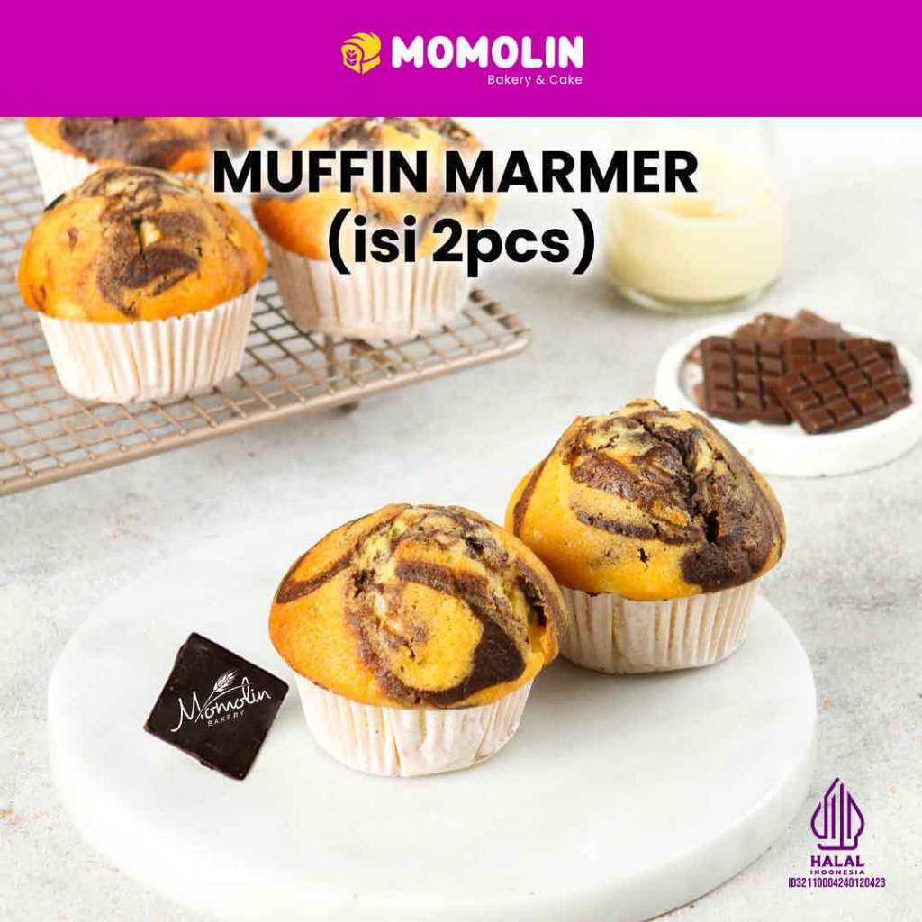 Jual Momolin Bakery Muffin Marmer Momolin Bakery | Roti Manis | Kue ...