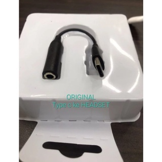Jual J449 ORIGINAL JACK USB TYPE C TIPE 3.5 MM HEADSET Adapter converter JEK KONVER USB Type C ...