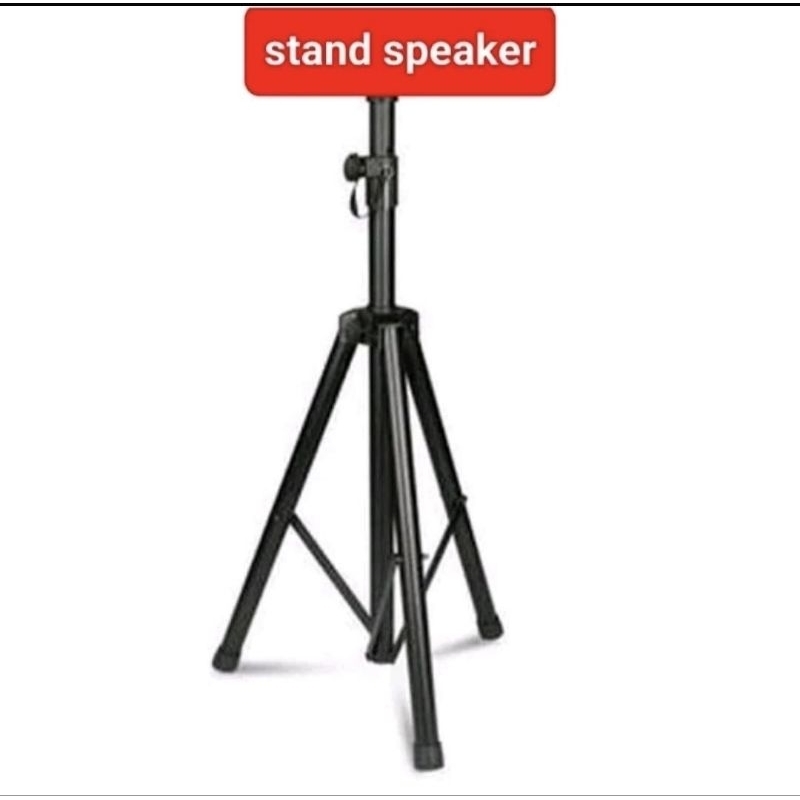 Jual STAND TIANG SPEAKER TRIPOD SPEAKER STAND BESI | Shopee Indonesia
