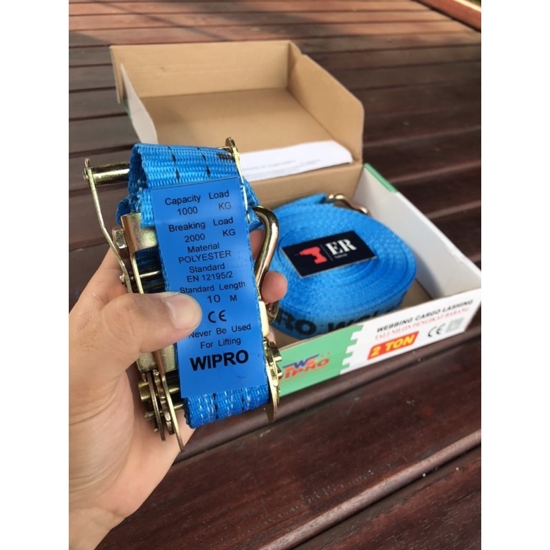 Jual Tali WIPRO 2 Ton 10m Webbing Cargo / Tali Pengikat / Tali Miniatur ...