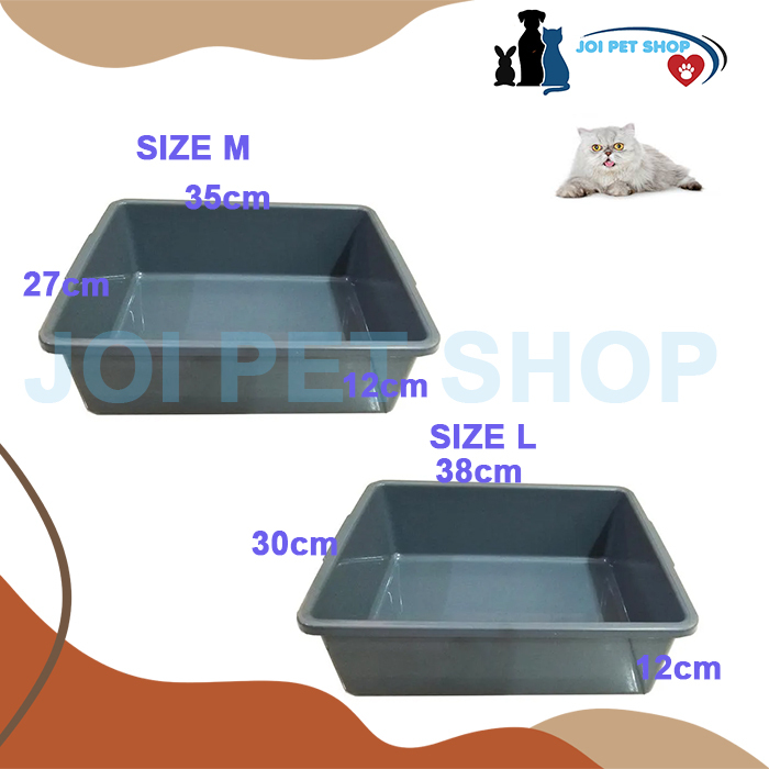 Jual Bak Pasir Kucing Baskom Pasir Kucing Litter Box | Shopee Indonesia