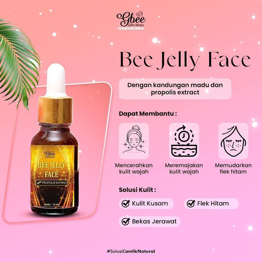 Jual GBEE GLOW BEAUTY BEE JELLY FACE 15 ML | Serum Wajah | Shopee Indonesia