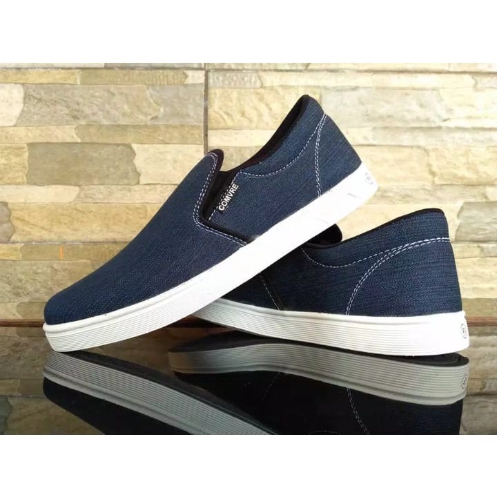 Jual Sepatu Pria Slip On Sepatu Pria Tanpa Tali Sepatu Santay | Shopee ...