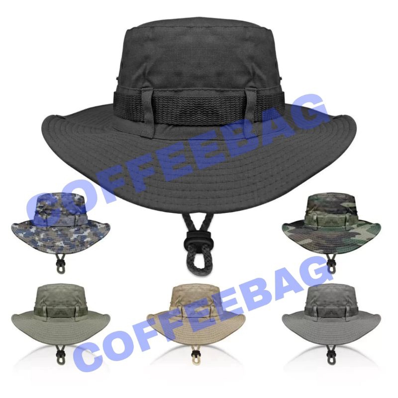 Jual TOPI RIMBA HUTAN/TOPI GUNUNG BUCKET HAT HIKING MURAH FAS-160 ...