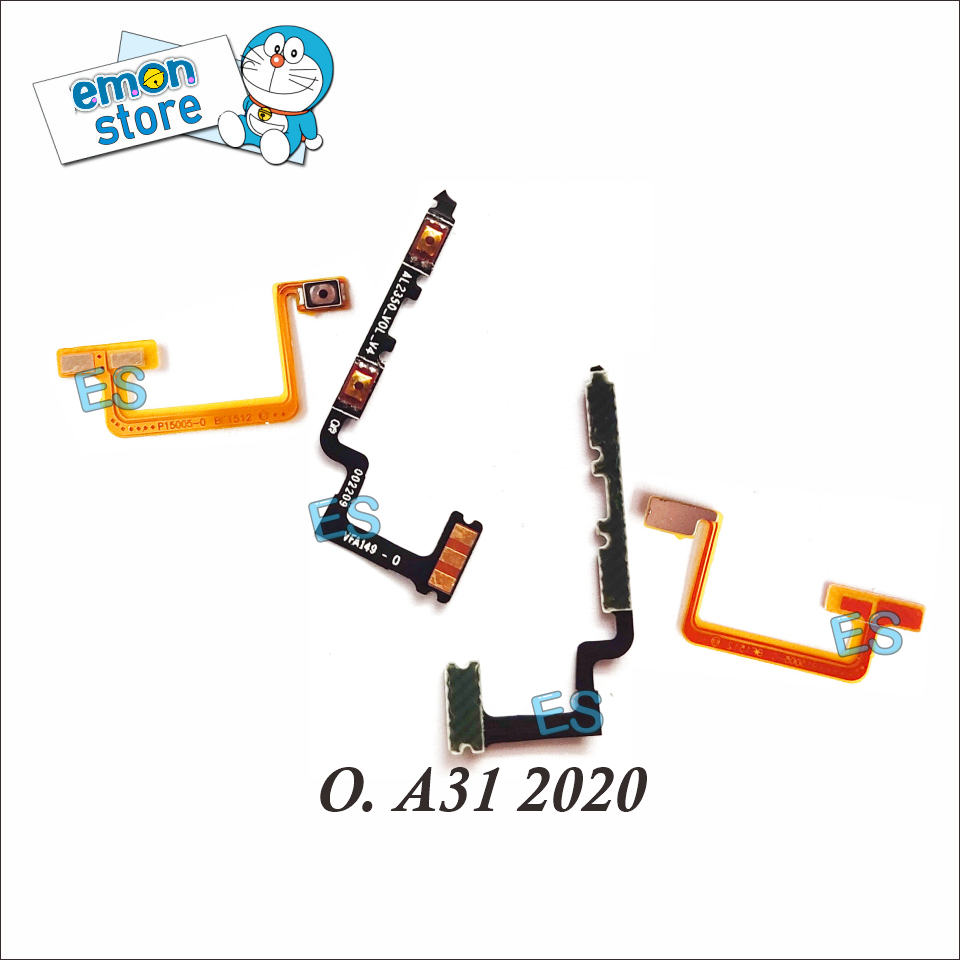 Jual Flexible Tombol Power On Off Flexibel Volume Oppo A31 2020 ...